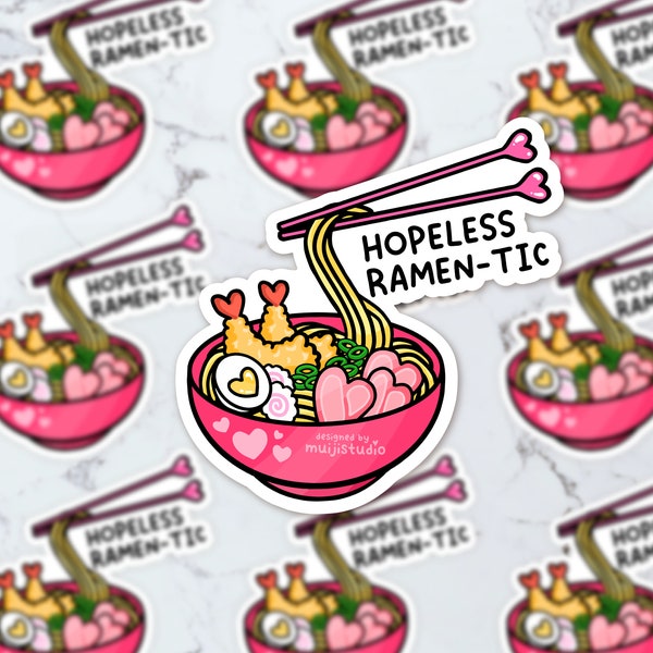 Ramen Food Stickers - Etsy