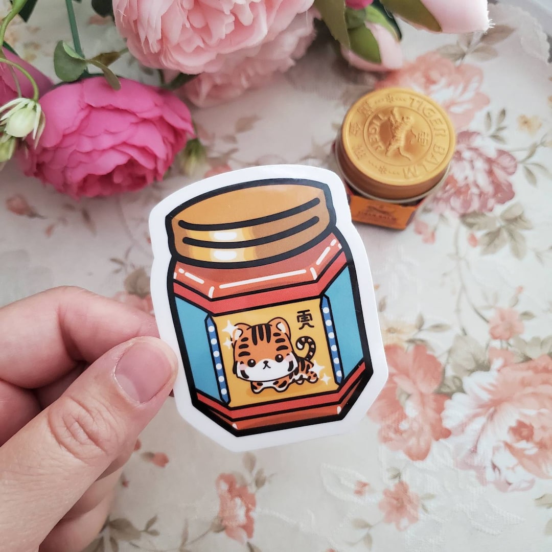 Tiger Balm Oil Sticker Chinese Asian Medicine Herbal Remedy - Etsy