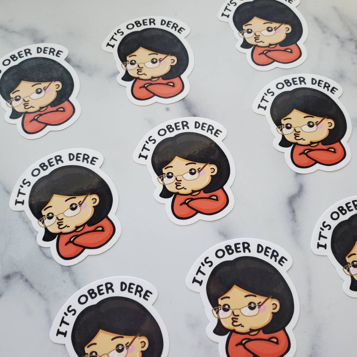 Ober Dere Sticker Funny Filipino Mom Sticker Filipino - Etsy