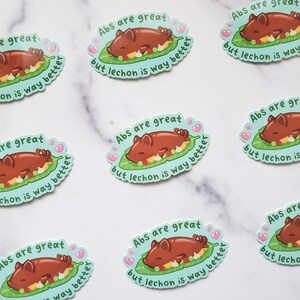 Lechon is Better Sticker, Lechon Sticker, Filipino Sticker, Pinoy, Pig ...