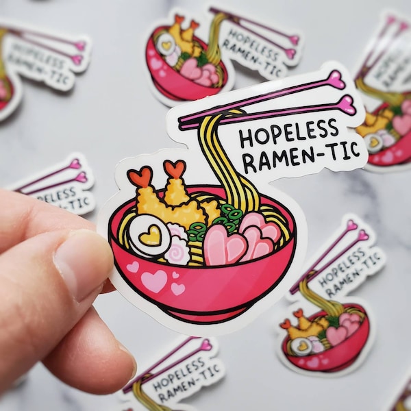 Ramen Food Stickers - Etsy