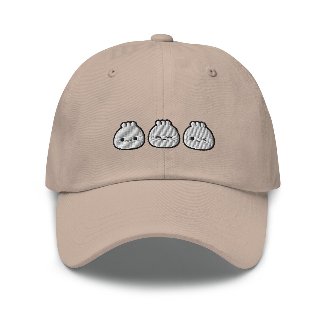 Embroidered Bao Friends Dumpling Hat Premium Embroidery Asian - Etsy