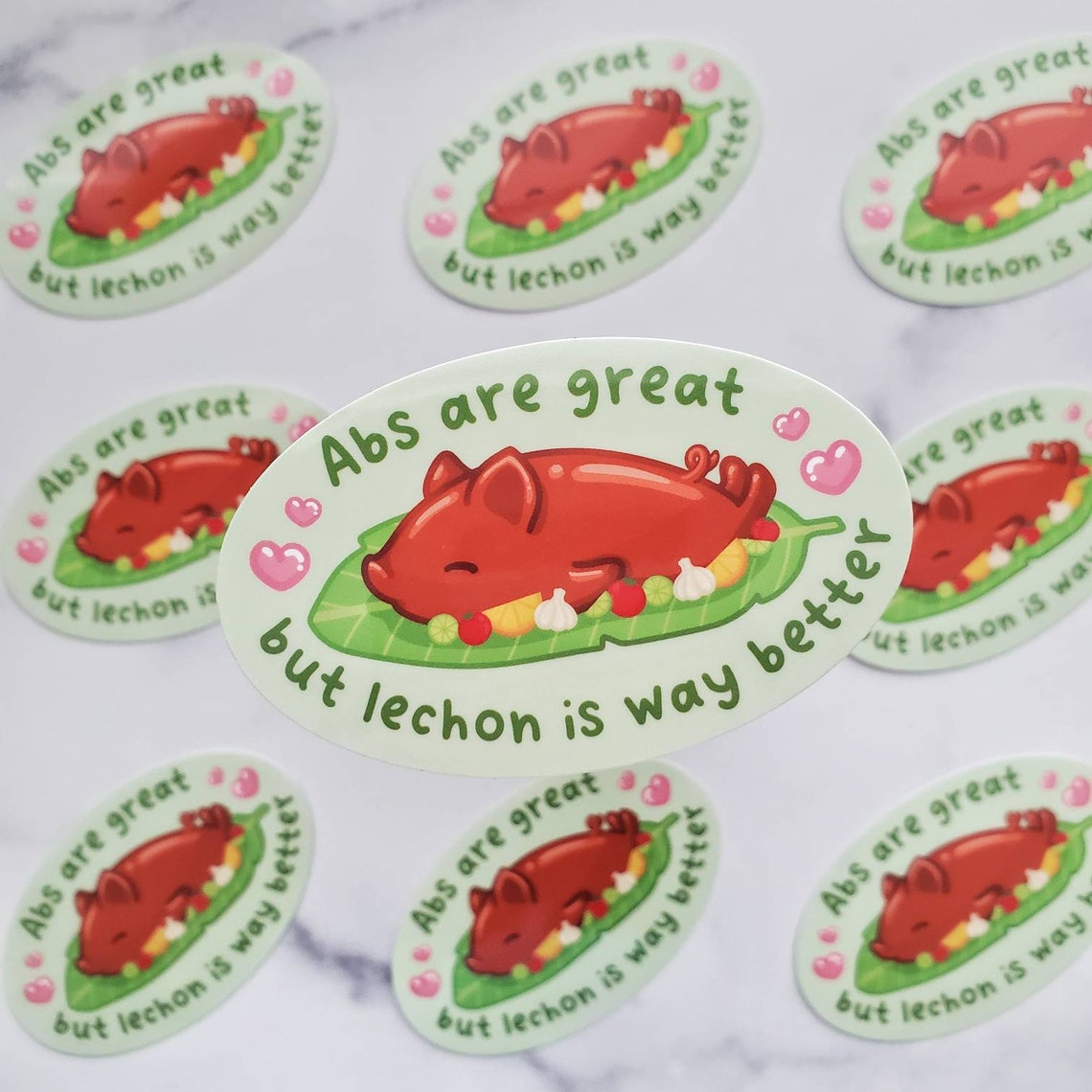 Lechon is Better Sticker Lechon Sticker Filipino Sticker - Etsy