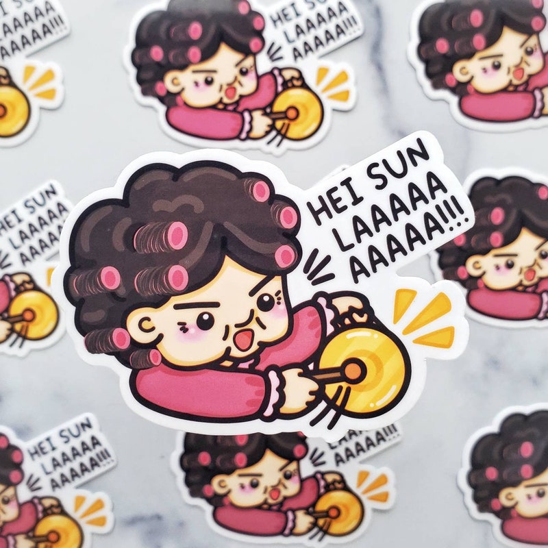 Asian Mom Stickers - Etsy