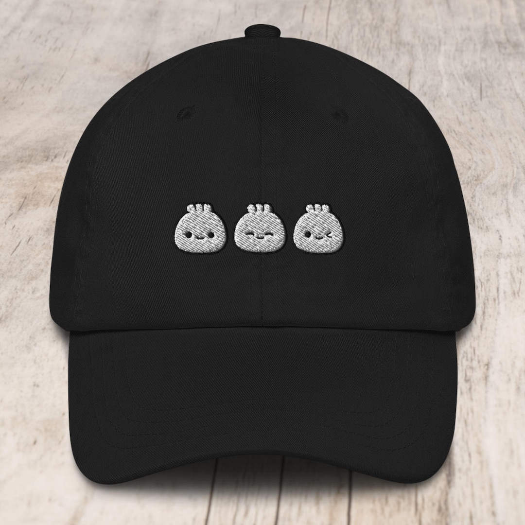 Embroidered Bao Friends Dumpling Hat, Premium Embroidery Asian Chinese ...