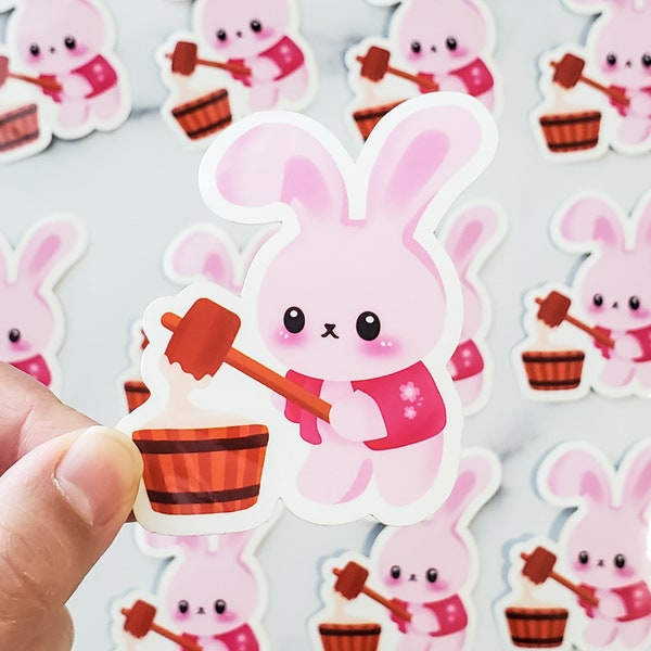 Bunny Mochi Moon - Etsy