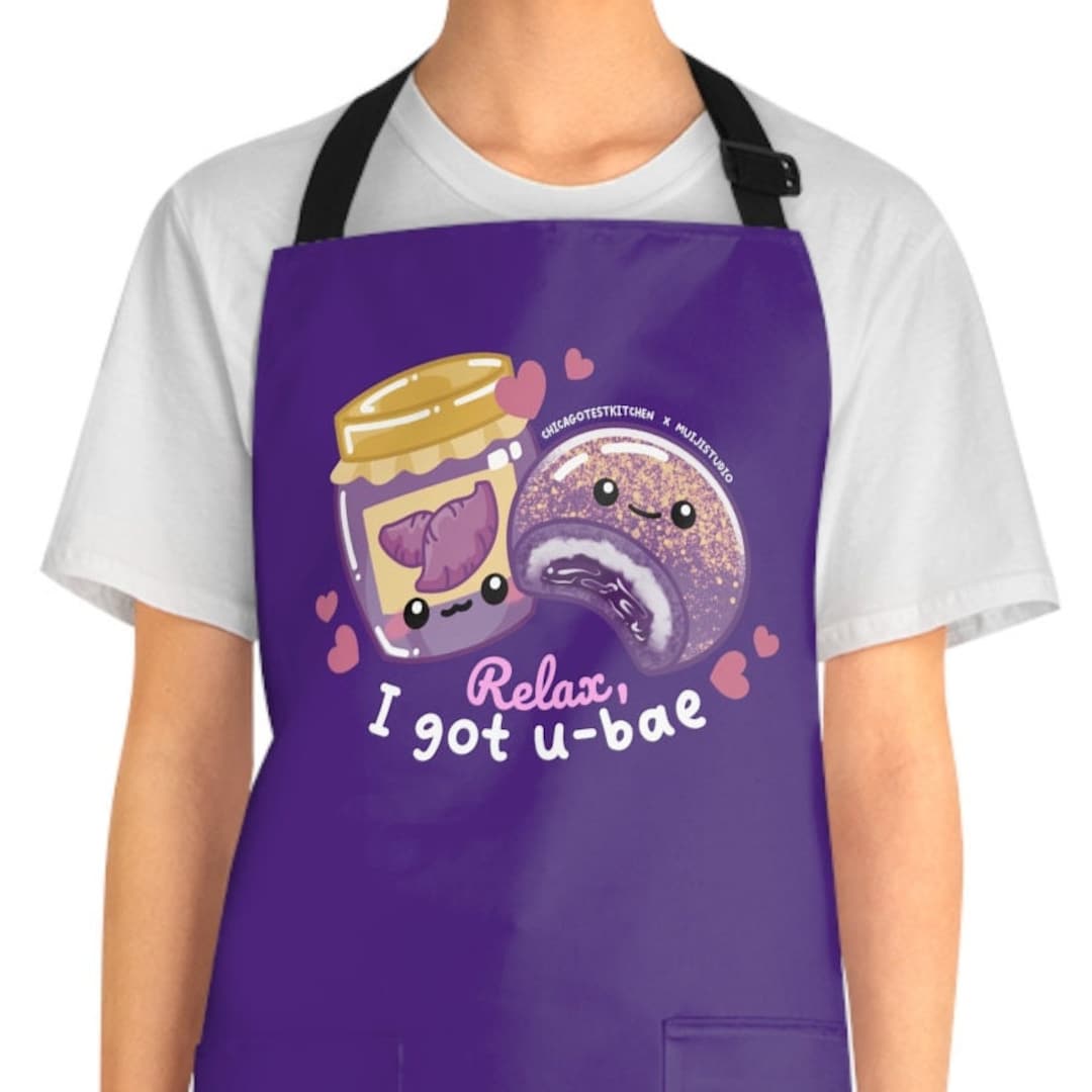 Relax, I Got U-bae Apron, Ube Apron, Filipino Apron, Funny Apron ...