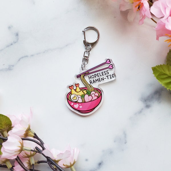 Noodle Keychain - Etsy