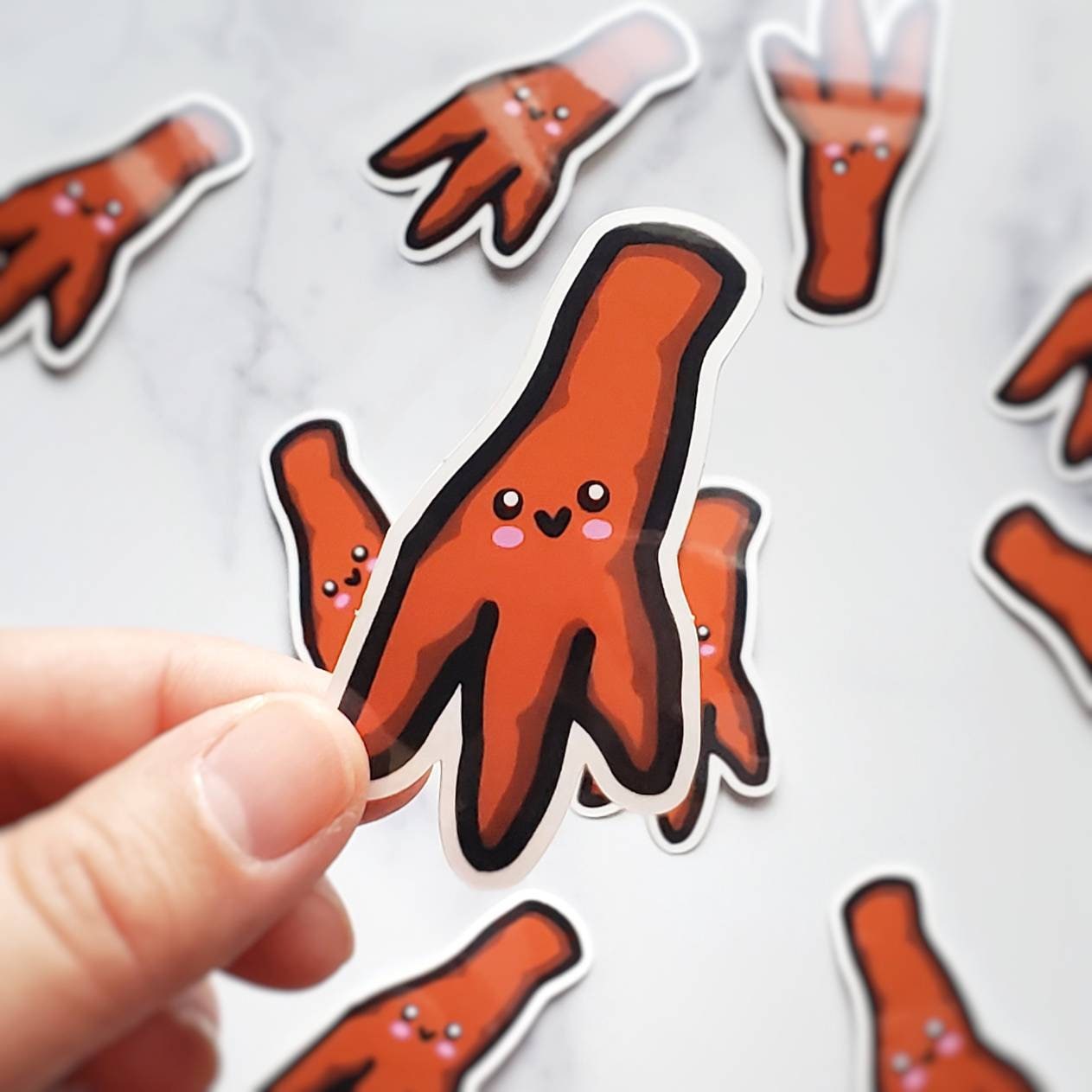 Chicken Feet Sticker Feng Zhao Phoenix Claw Dim Sum Foodie - Etsy