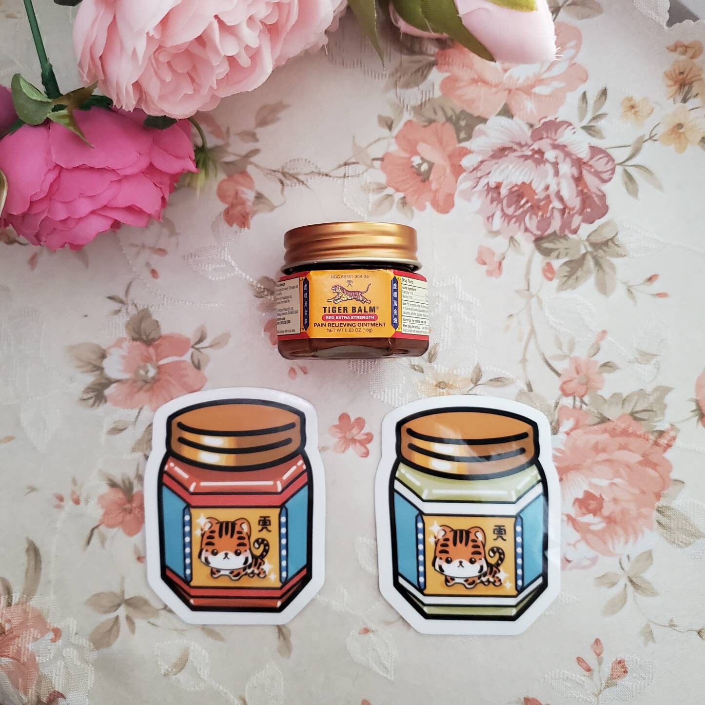 Tiger Balm Oil Sticker Chinese Asian Medicine Herbal Remedy - Etsy