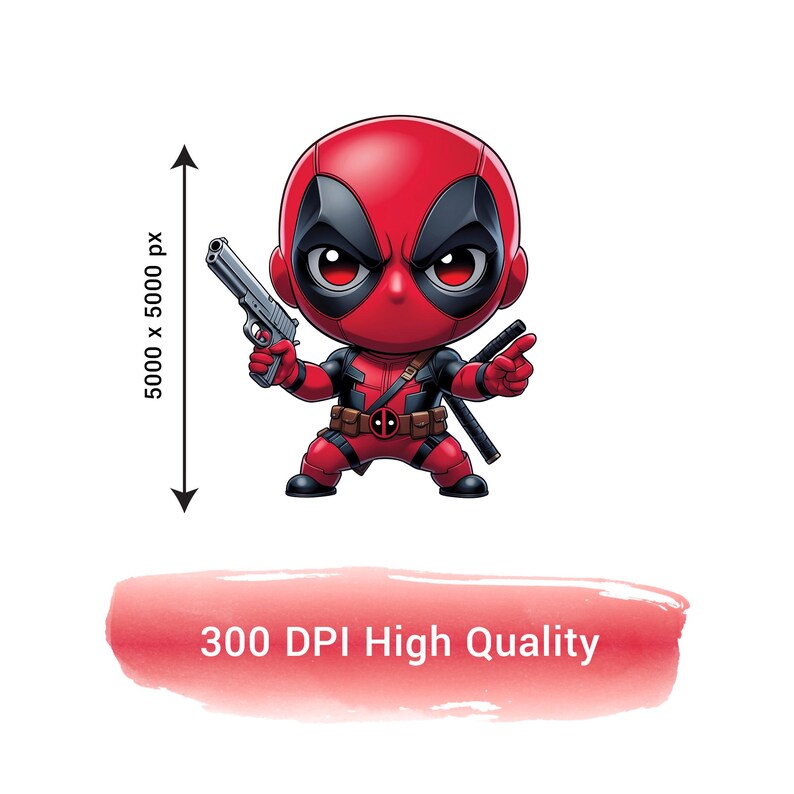 Chibi Super Hero Boy Clipart Bundle: 50 PNG Comic Hero Art (digital ...