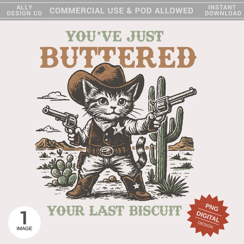 Cat Cowboy Shirts - Etsy