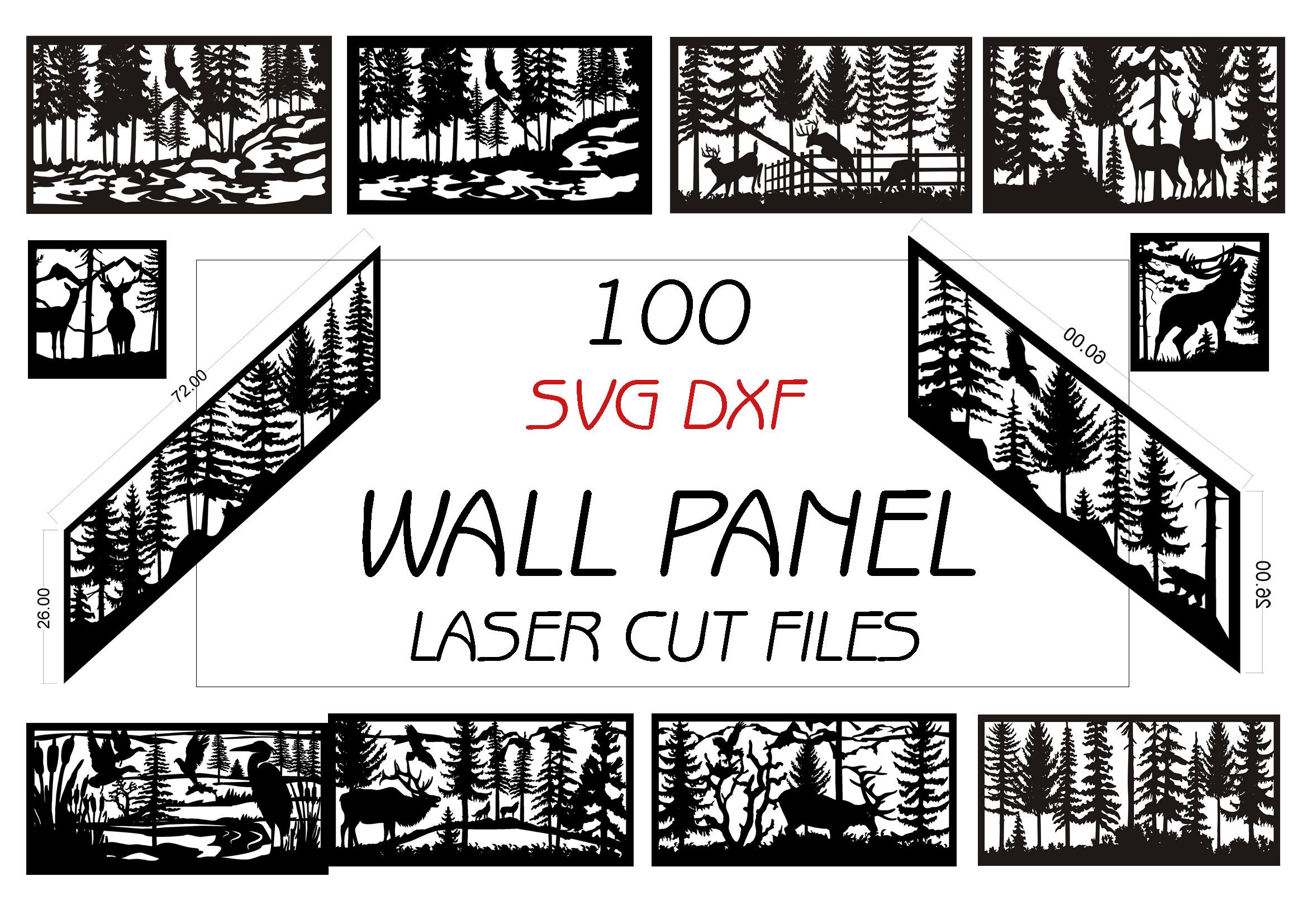 Plasma-art-stair-railing-panel-design Laser Cut Files Cnc, 49% OFF