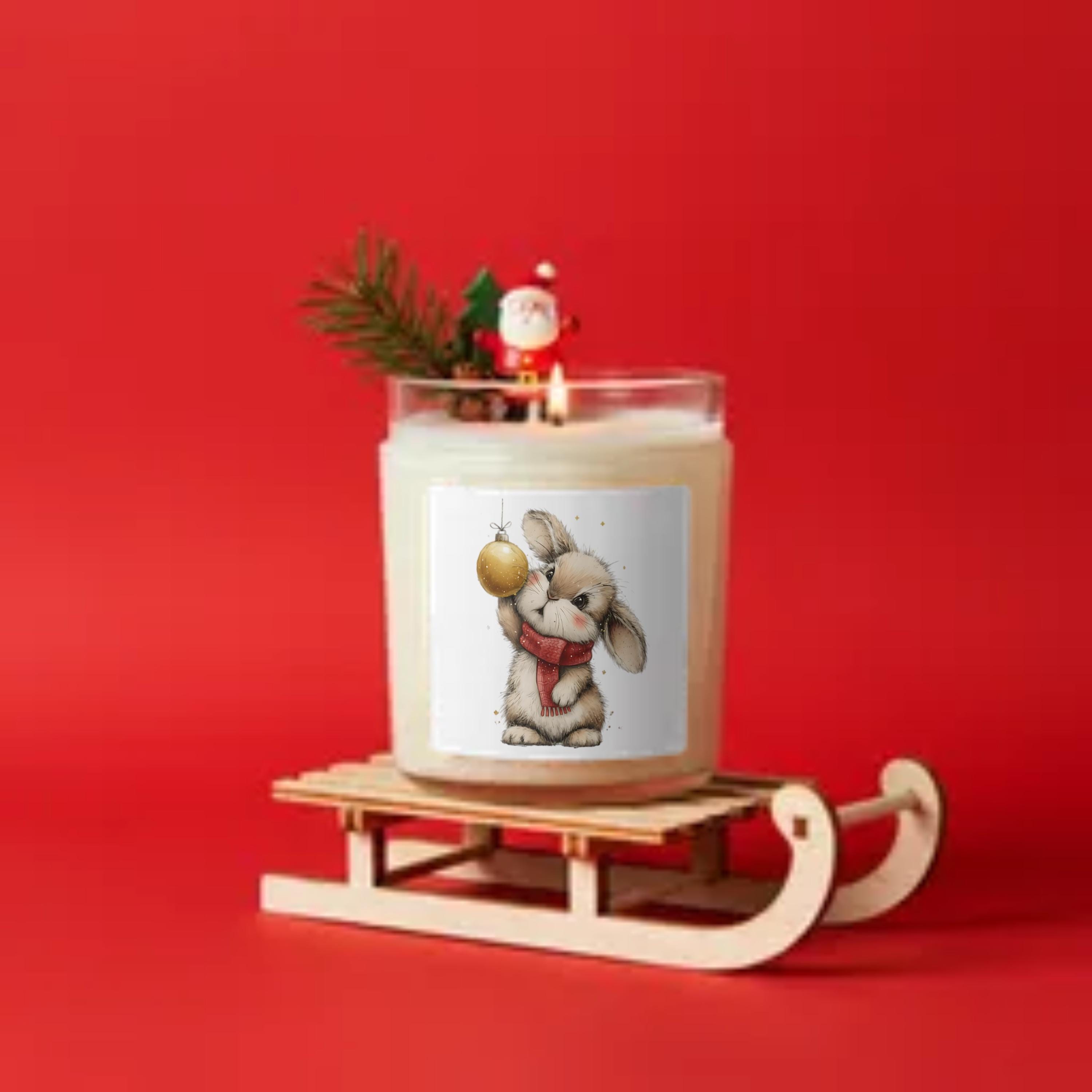 Bunny Christmas Clipart Bundle | 30 PNG Illustrations (digital Download ...
