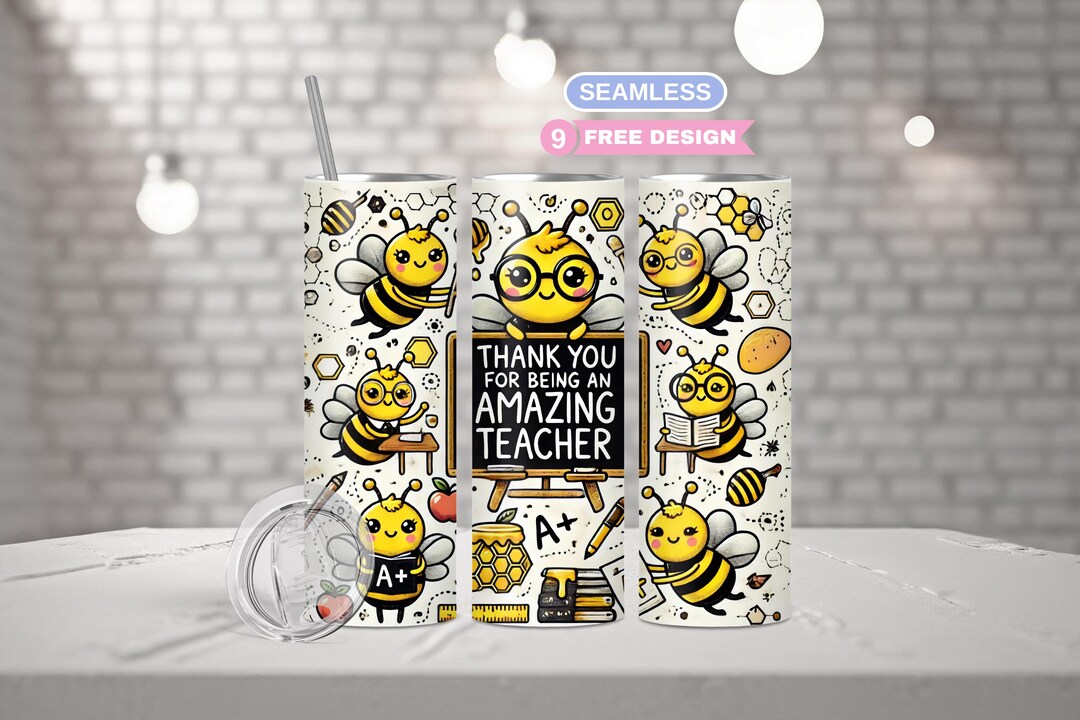 Teacher Appreciation Bee Clipart, Classroom PNG (digital Download) - Etsy