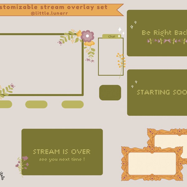 Scrapbook Overlays - Etsy