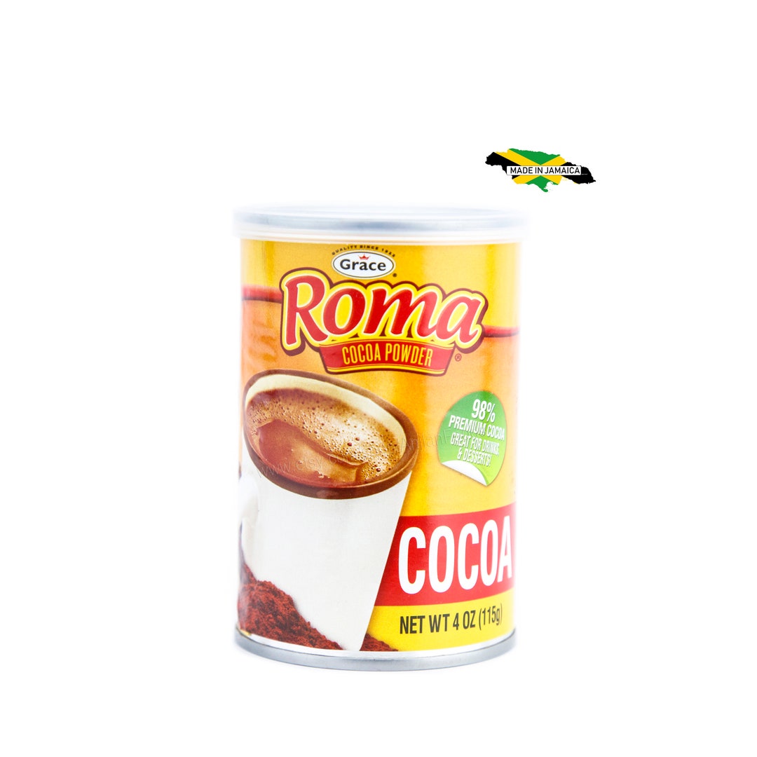Jamaican Grace Roma Cocoa Powder for Tea, Drinks and Desserts - Etsy