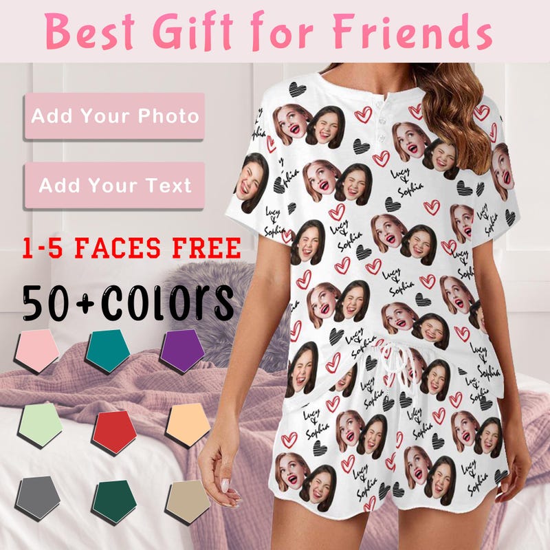 Custom Print Pajamas - Etsy Australia