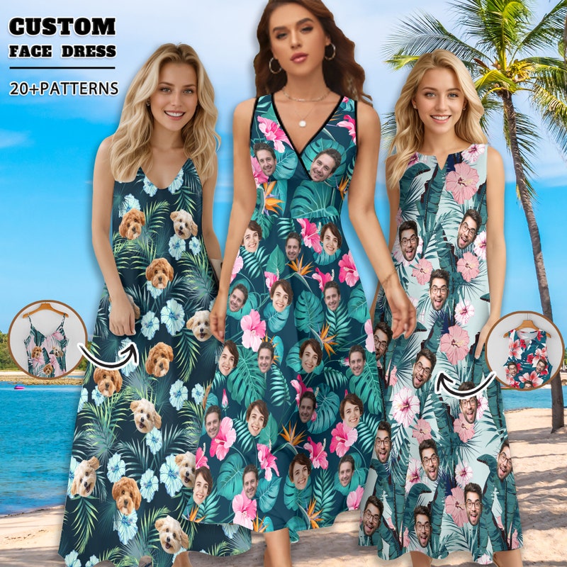 Custom Photo Dress - Etsy