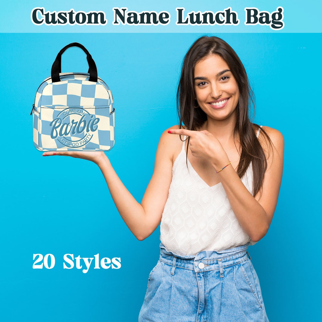 Personalized Insulated Lunch Bag, Custom Name Meal Tote - Etsy