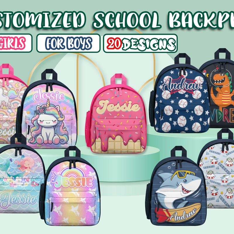 Funny School Backpack - Etsy