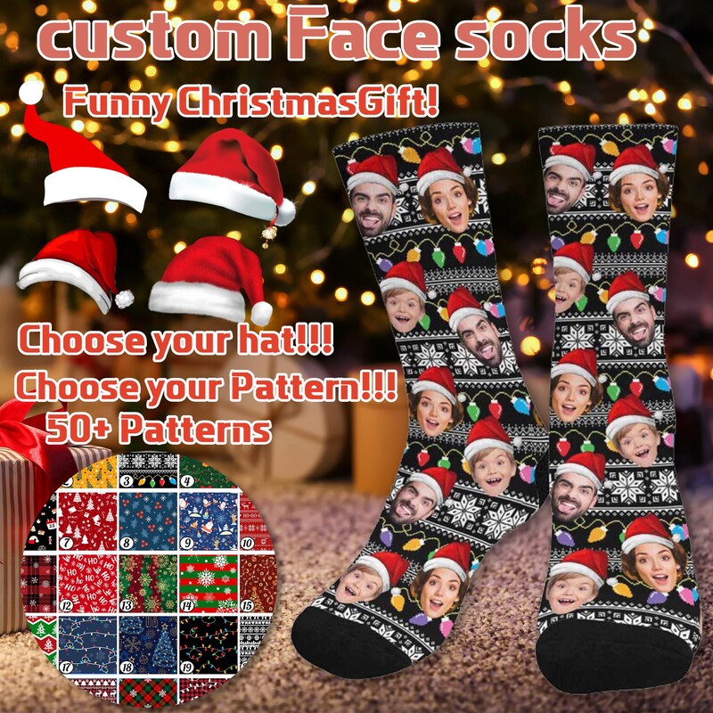 Christmas Socks - Etsy