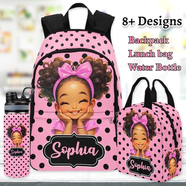 Black Girls School Bags - Etsy