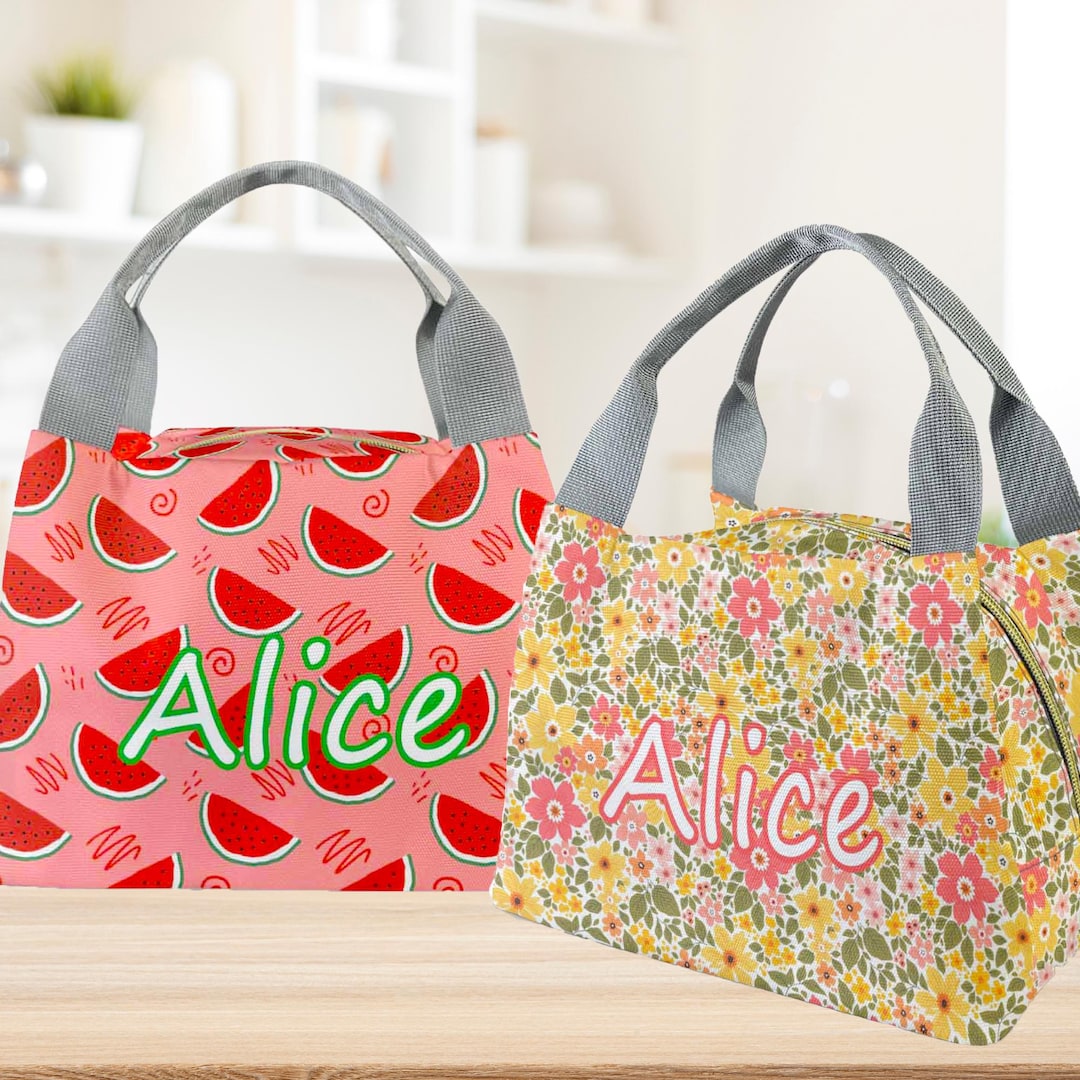 Personalized Lunch Bag,customized Insulated Cooler Tote Bags ...