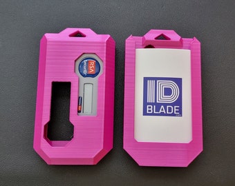Fuchsia Badge Holder - Etsy