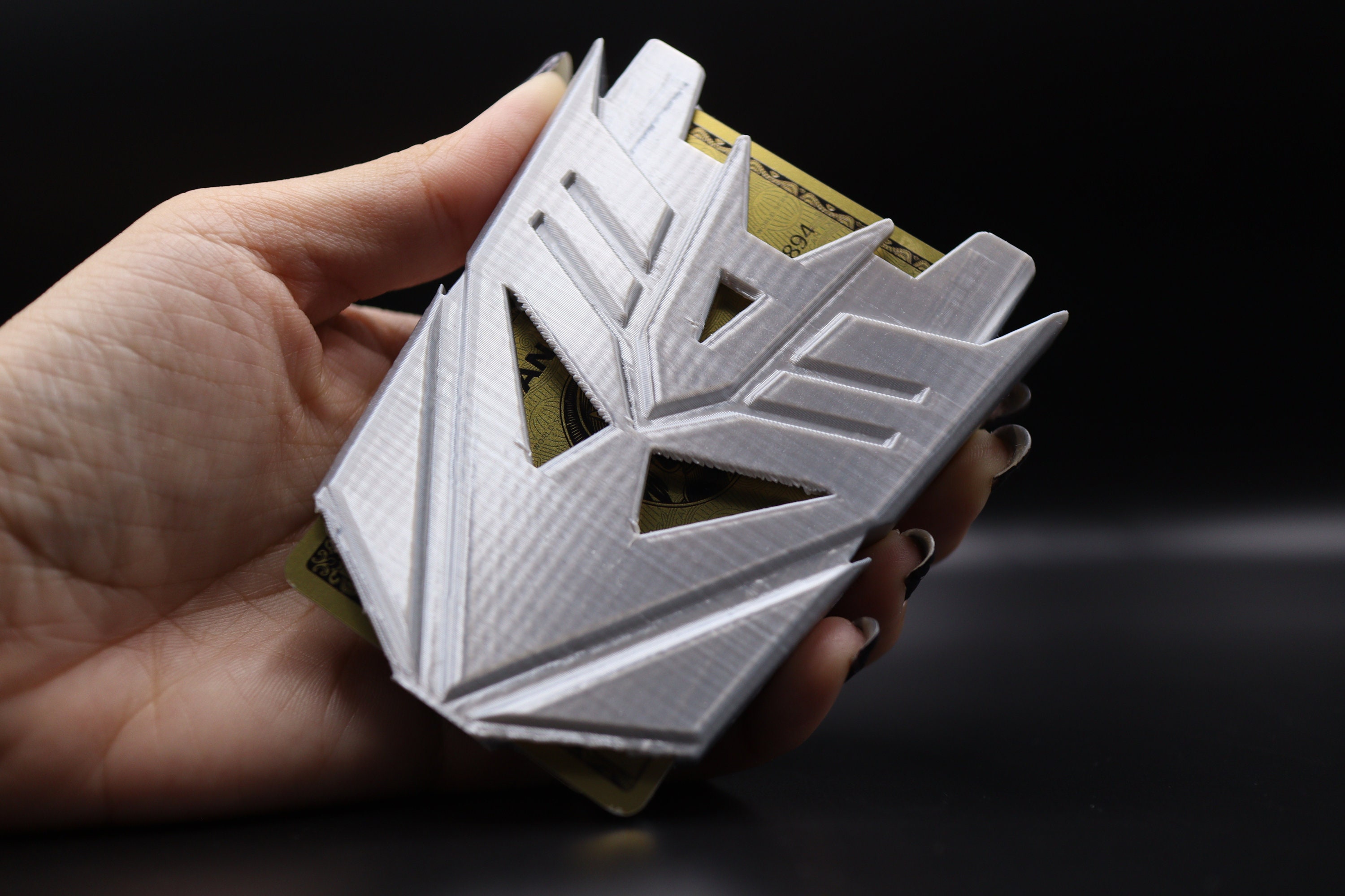 2 Pack Autobots Decepticon Credit Card ID Hard Case Holder Organizer ...