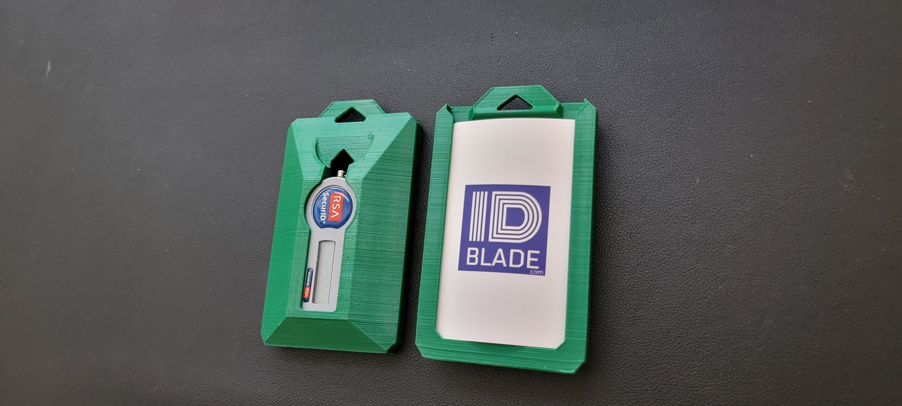 Forest Green Triple ID Badge & RSA Token Holder RS1 Fits Lanyard - Etsy