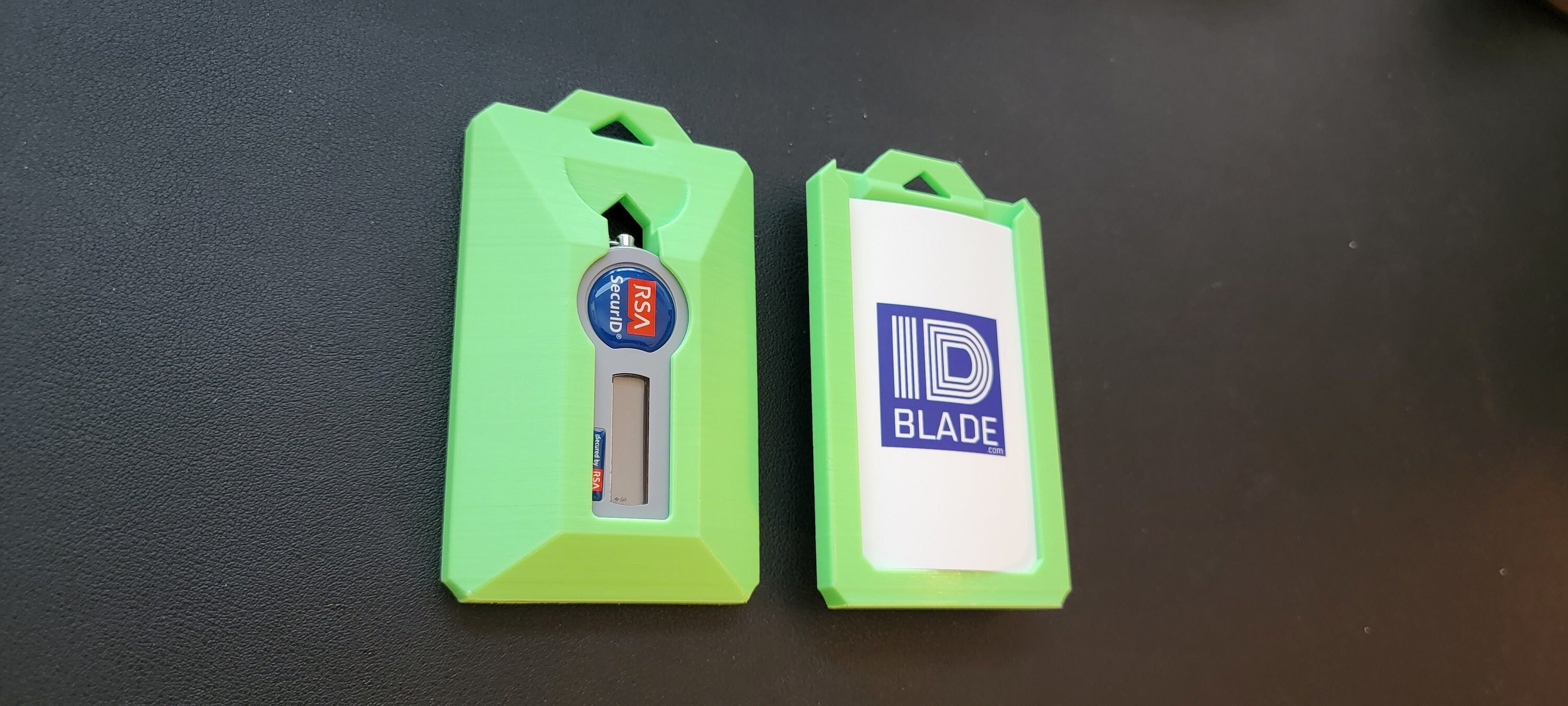 Lime Green Triple ID Badge & RSA Token Holder (RS1) Fits Lanyard - Etsy