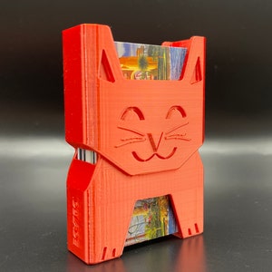 MANO Wallet™ Cute Funny Kitten Cat Credit Card ID Hard Case Holder ...