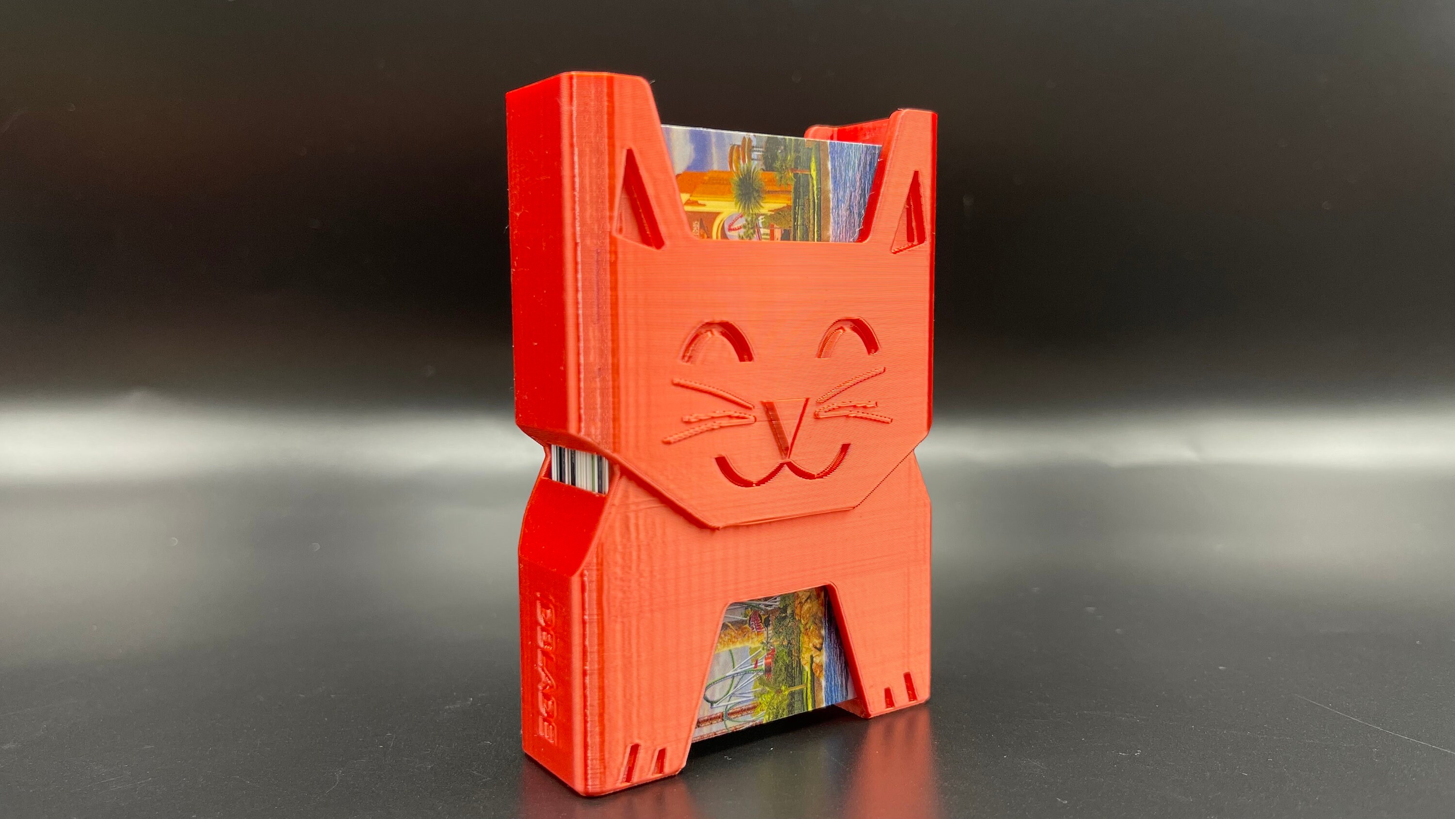 MANO Wallet™ Cute Funny Kitten Cat Credit Card ID Hard Case Holder ...