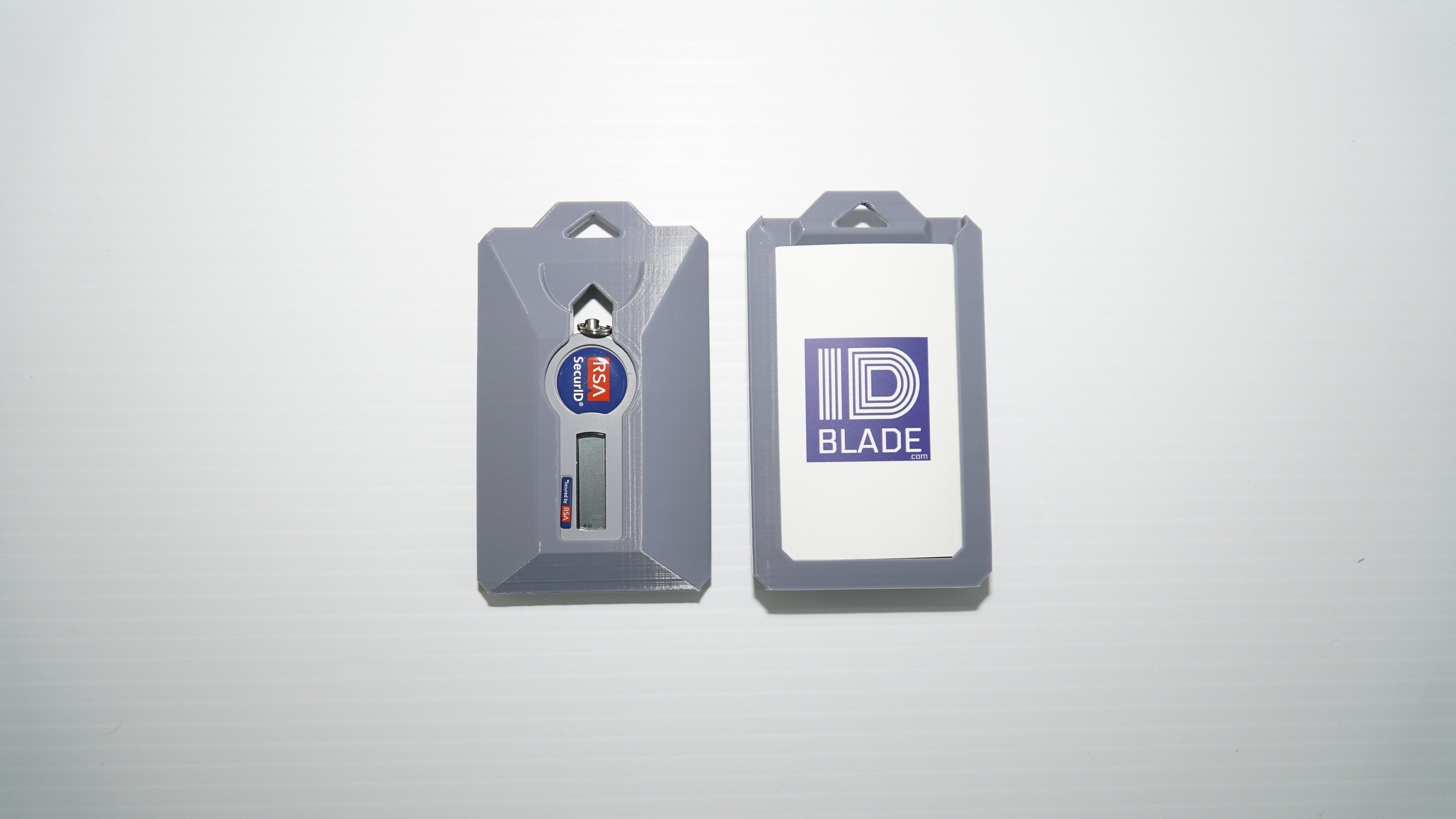 Gray Triple ID Badge & RSA Token Holder RS1 Fits Lanyard - Etsy