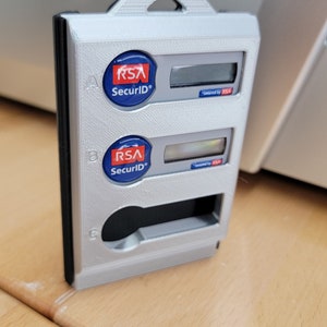 Black Triple ID Badge & Triple RSA Token Holder (RS3) for Lanyard - Etsy