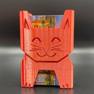 MANO Wallet™ Cute Funny Kitten Cat Credit Card ID Hard Case Holder ...