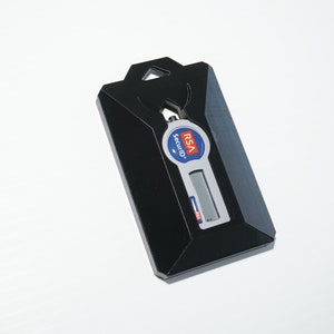 Jet Black Plus Quad ID Badge & RSA Token Holder (RS1 PLUS) Fits Lanyard ...