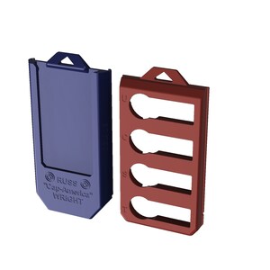 Quad RSA Token Triple ID Badge and Apple AirTag Holder (RS4) Fits ...