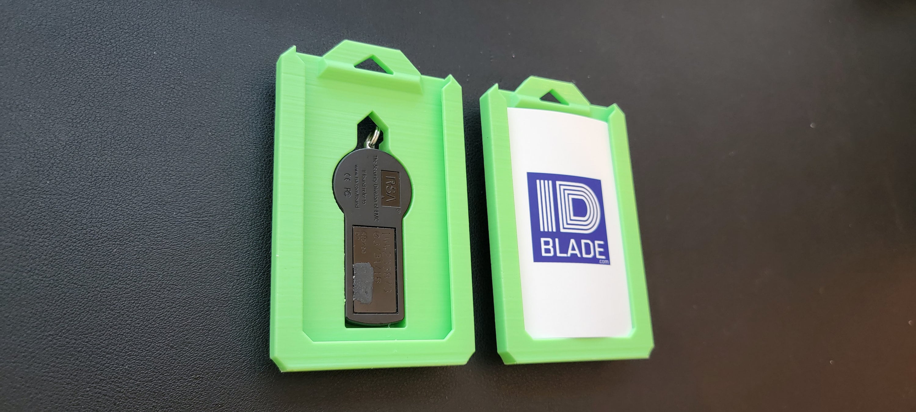 Lime Green Triple ID Badge & RSA Token Holder (RS1) Fits Lanyard - Etsy