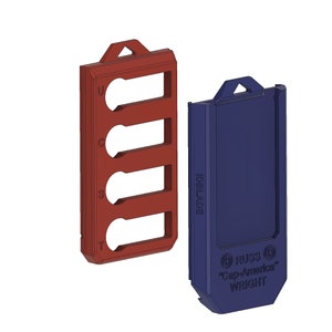 Quad RSA Token Triple ID Badge and Apple AirTag Holder (RS4) Fits ...