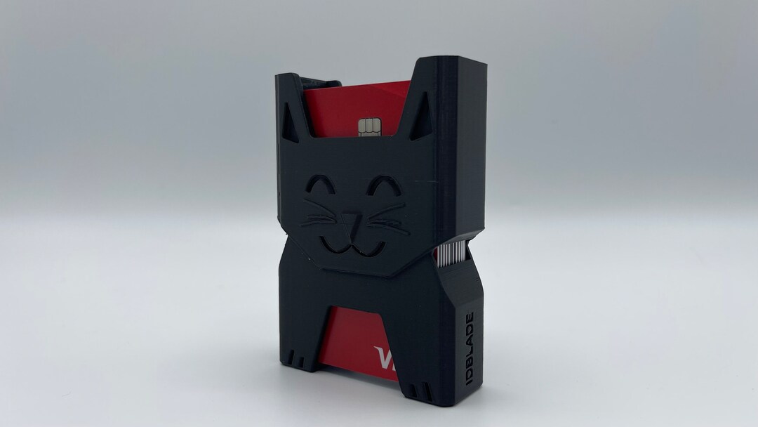 MANO Wallet™ Cute Funny Kitten Cat Credit Card ID Holder Organizer ...