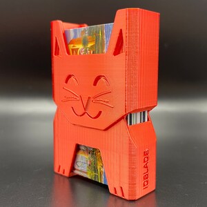 MANO Wallet™ Cute Funny Kitten Cat Credit Card ID Hard Case Holder ...