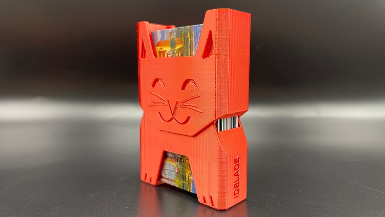 MANO Wallet™ Cute Funny Kitten Cat Credit Card ID Hard Case Holder ...