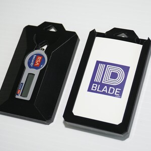 Jet Black Plus Quad ID Badge & RSA Token Holder (RS1 PLUS) Fits Lanyard ...