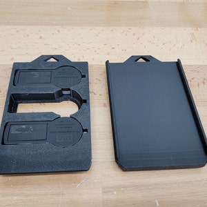 Black Triple ID Badge & Triple RSA Token Holder (RS3) for Lanyard - Etsy