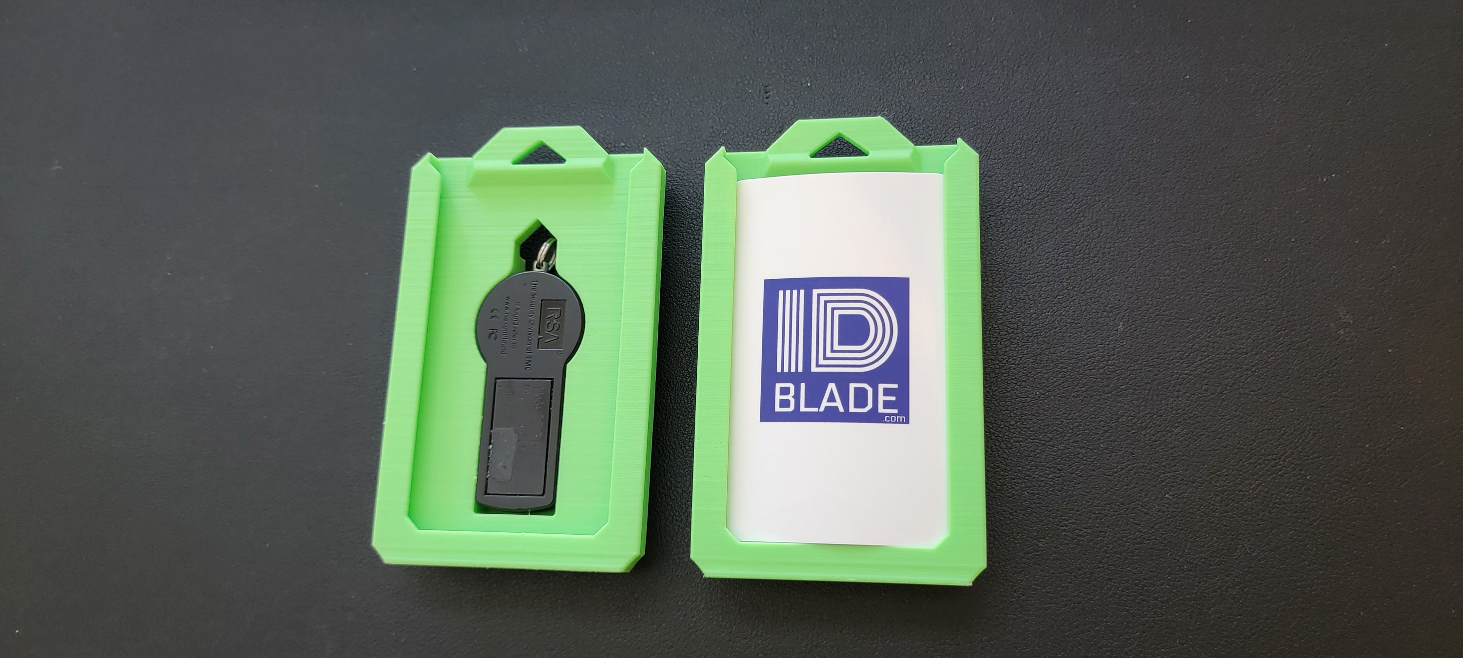 Lime Green Triple ID Badge & RSA Token Holder (RS1) Fits Lanyard - Etsy