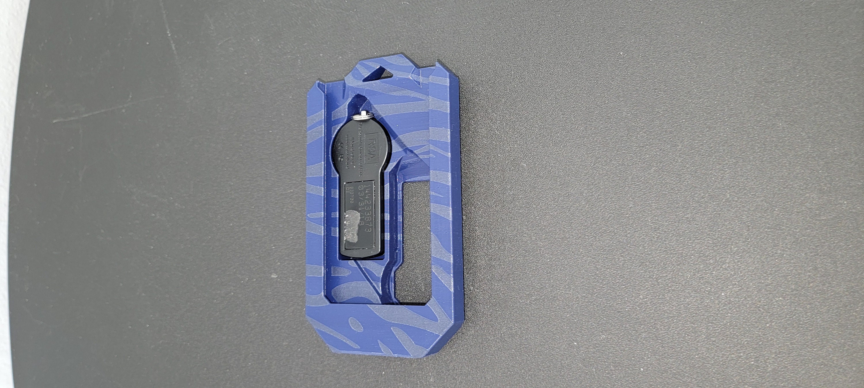 Navy Tiger limited Edition Triple ID Badge & RSA Token Holder RS2 Fits ...