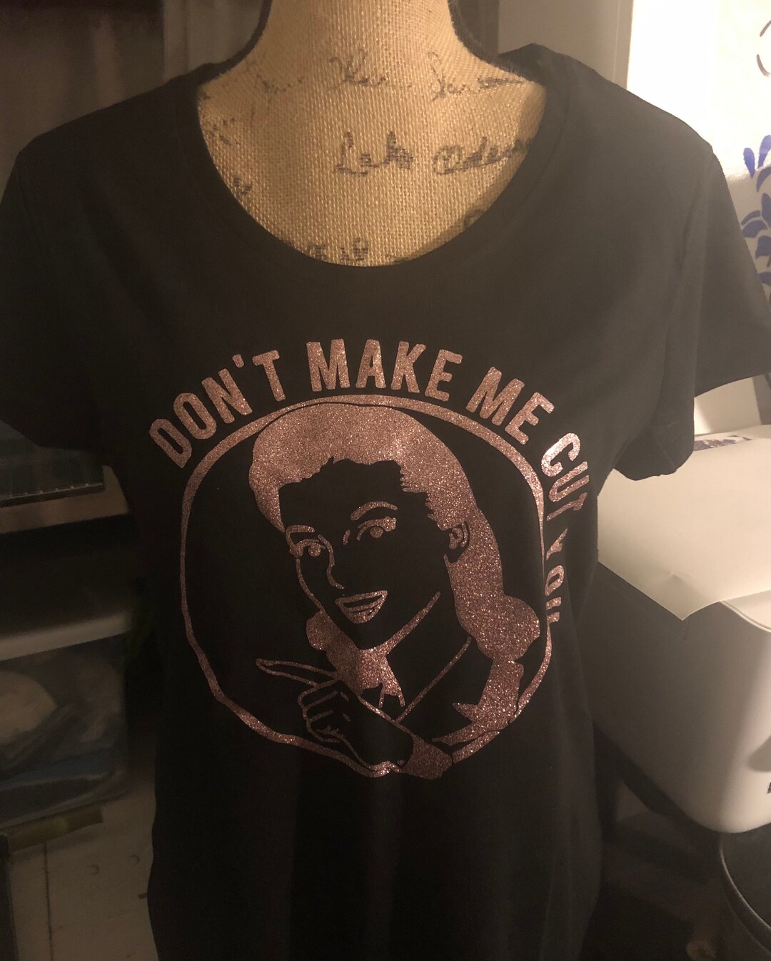 Dont Make Me Cut You Tee - Etsy