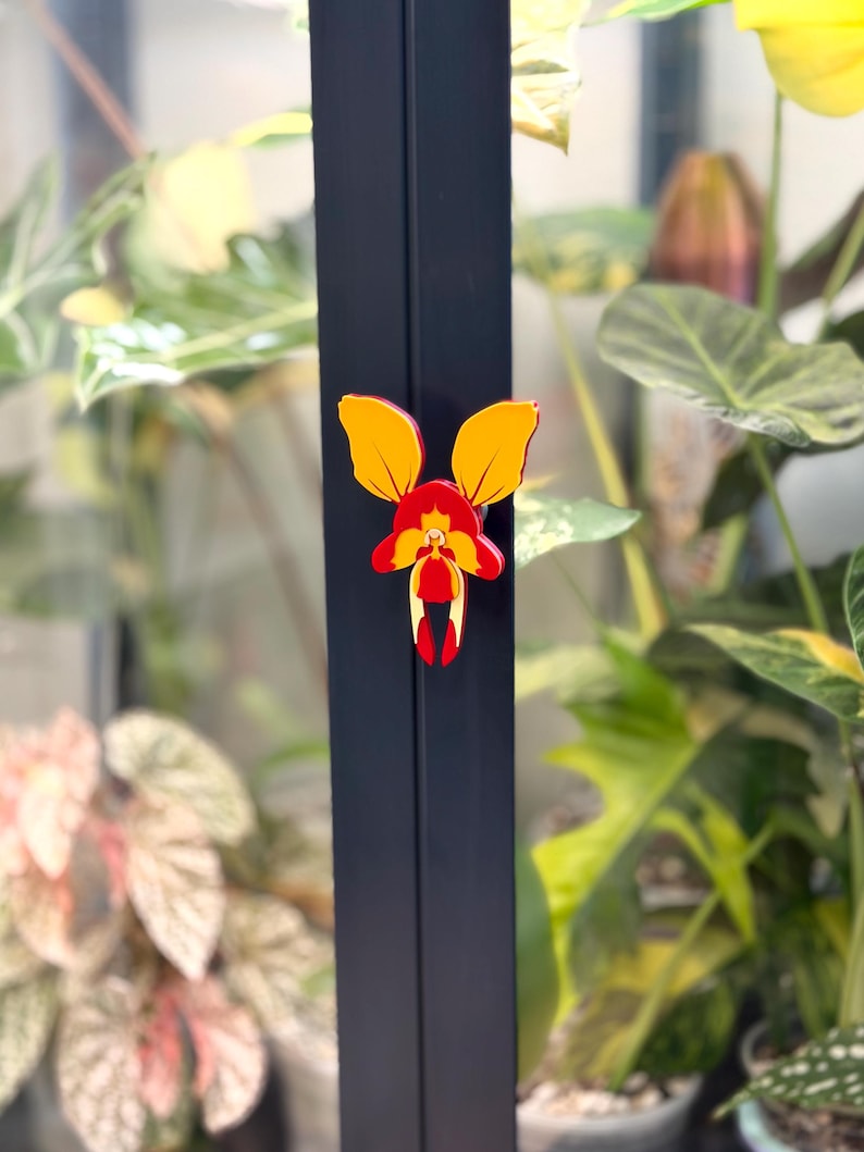 IKEA Fabrikor Cabinet Key Cover - Donkey Orchid - Diuris Corymbosa - Etsy